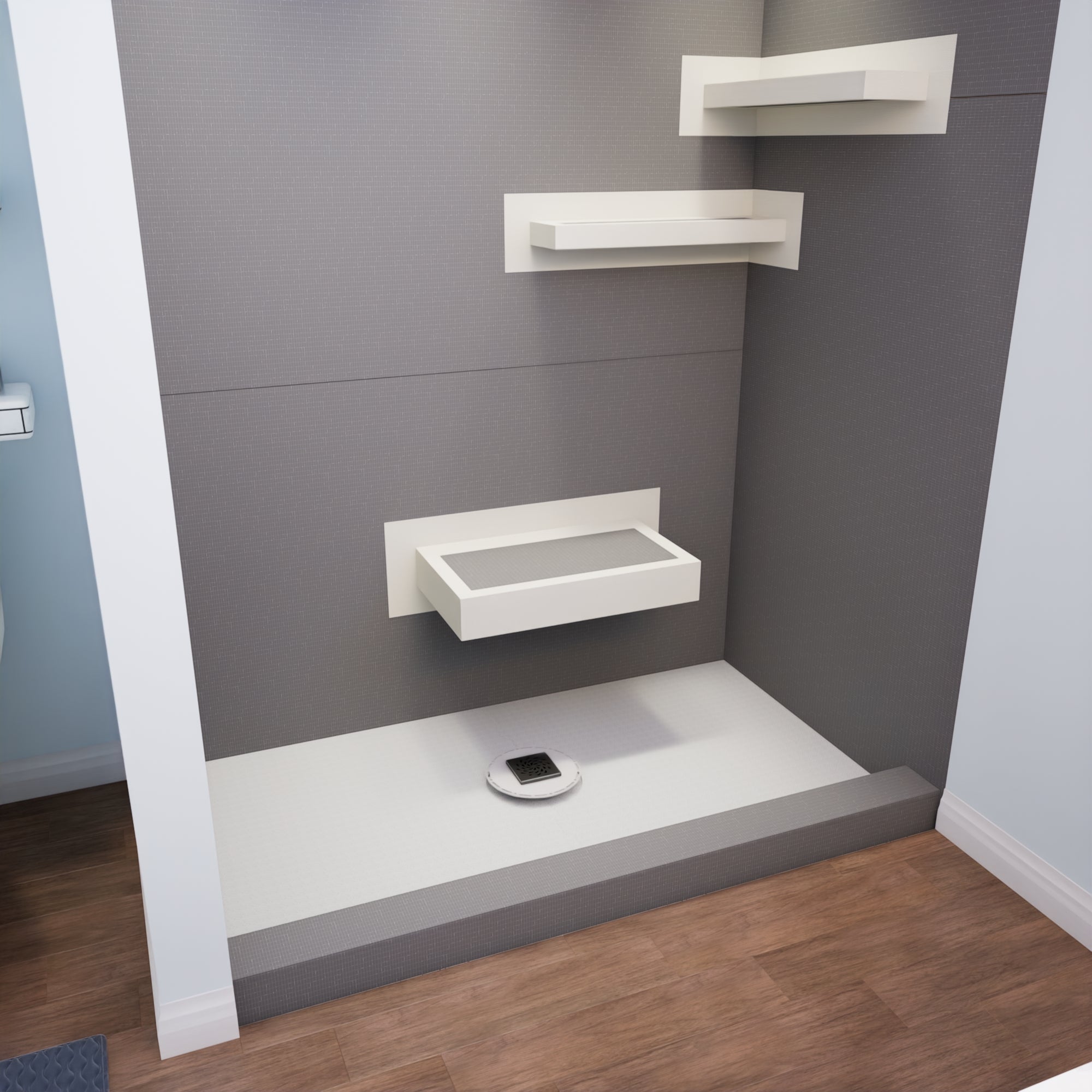 Shower Conversion Kits - The Original Granite Bracket