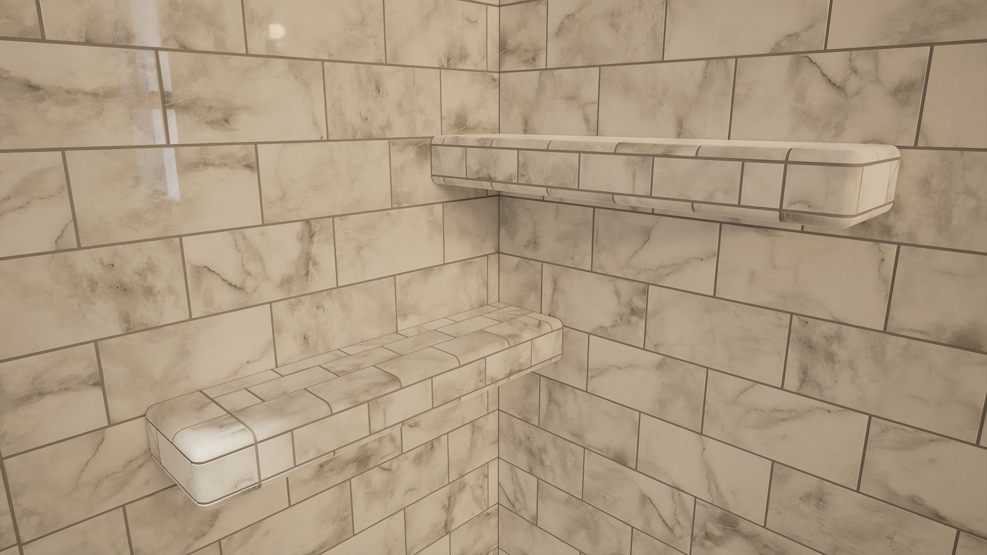 The Original™ Deluxe 38" x 60" Shower Conversion Kit with Orange Water ...