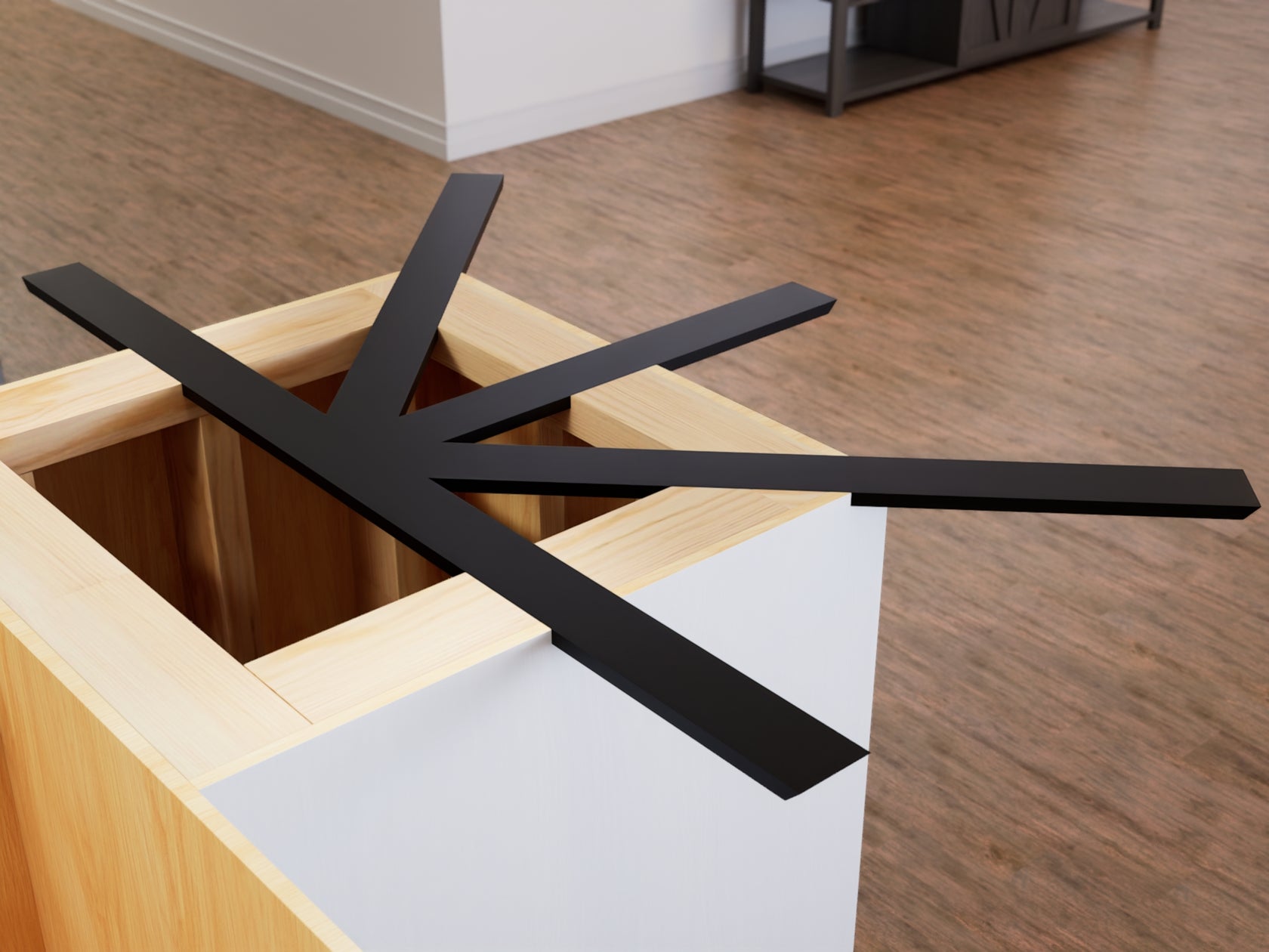 Kitchen Island Support Brackets | Custom Support Brackets | OGB - The ...