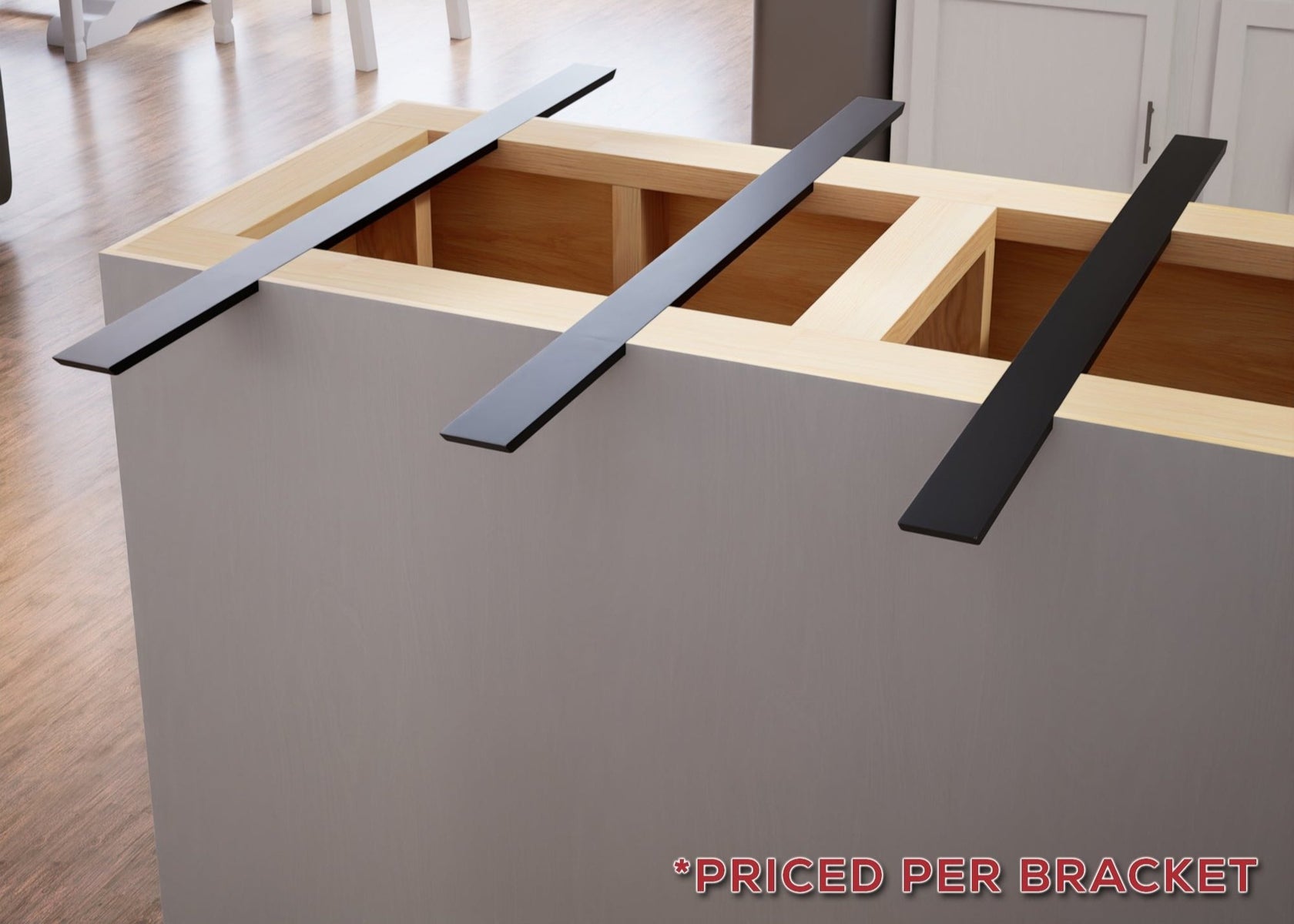 Bar Top Brackets | Original Granite Bracket | - The Original Granite ...