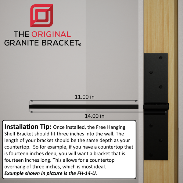The Original Shower Bench Bracket – The Original Granite Bracket