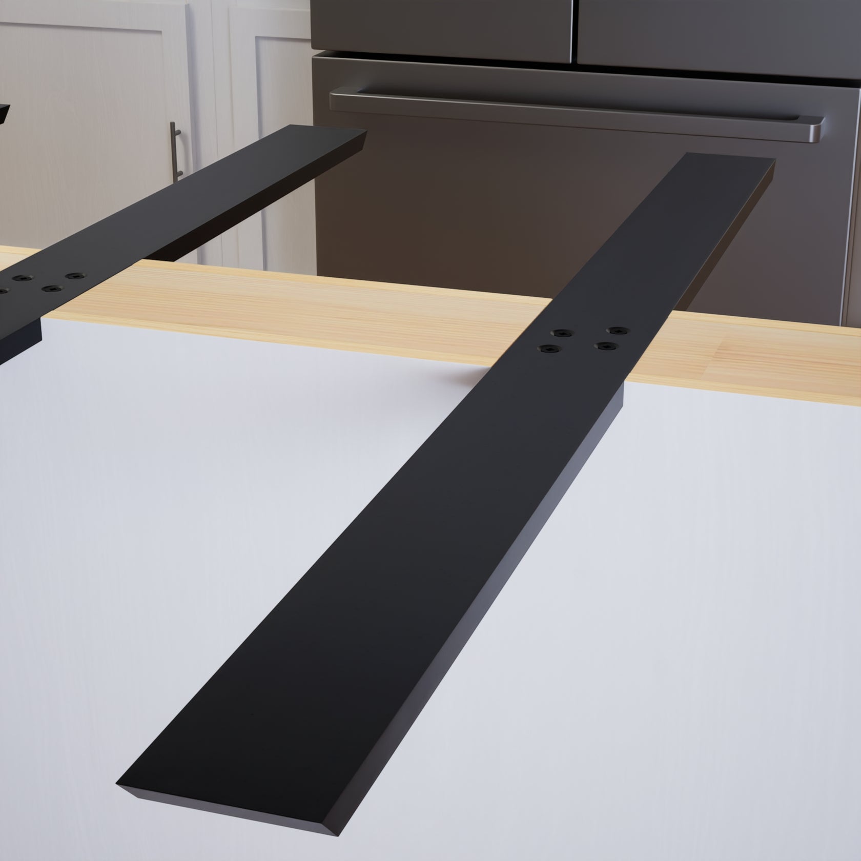 Flat Wall Countertop Support Bracket | Original Granite Bracket - The ...
