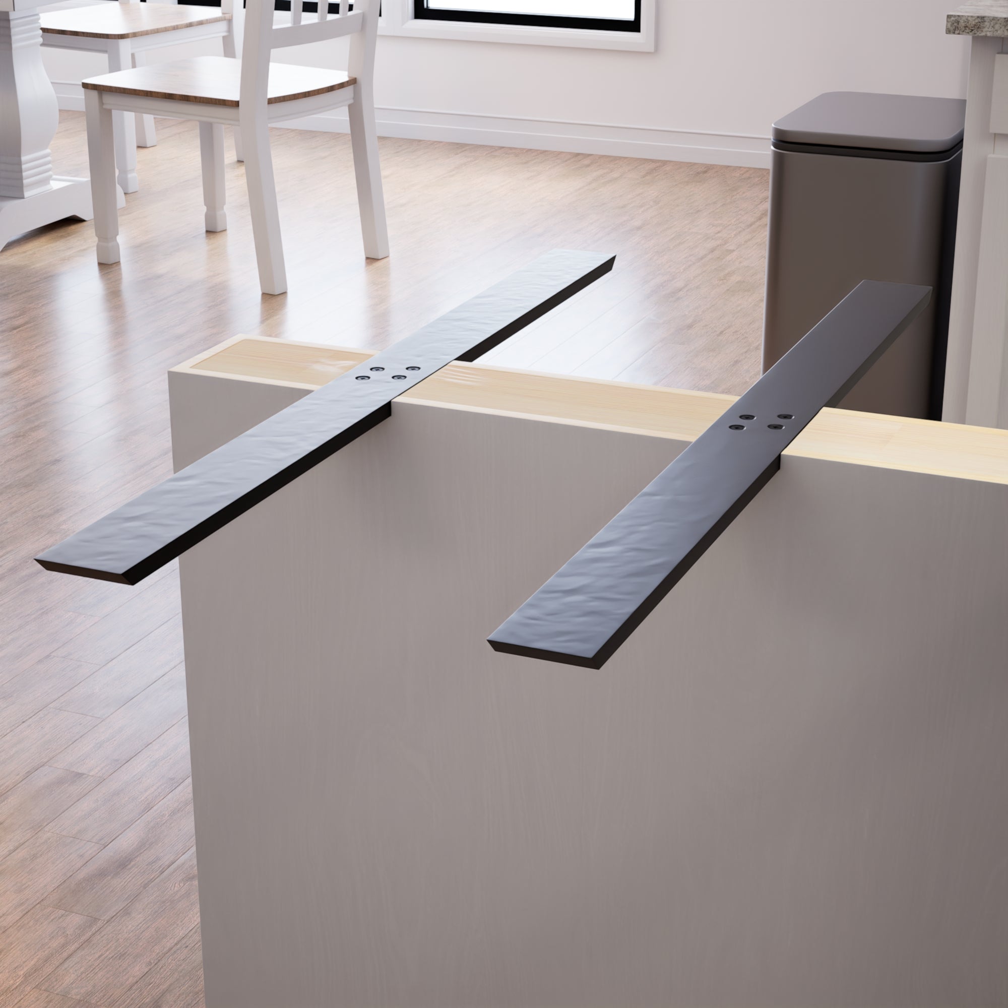 Flat Wall Countertop Support Bracket | Original Granite Bracket - The ...
