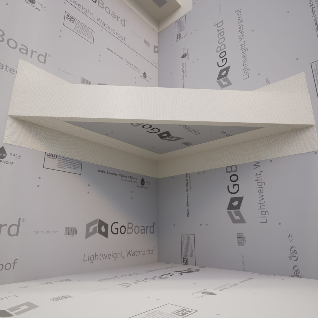 The Original Floating Corner Shower Bench Kit™ with GoBoard® - The ...