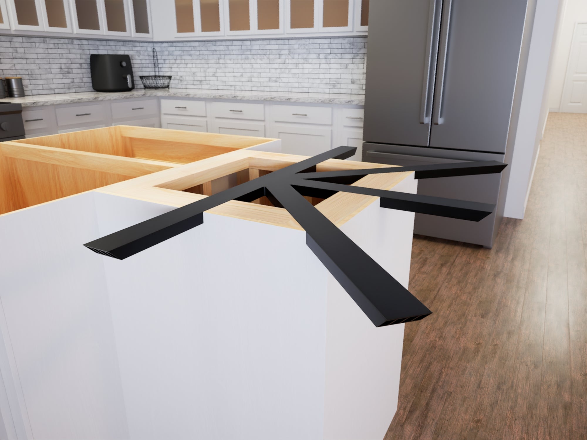 Industrial Projects-Industrial 1 inch Custom Support Bracket - The ...