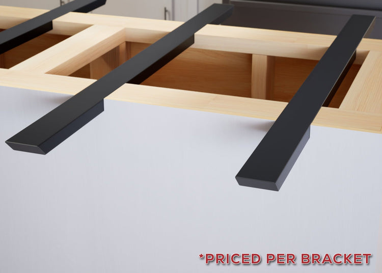 1 inch Hidden Island Support Bracket® | Heavy Duty Countertop Support ...