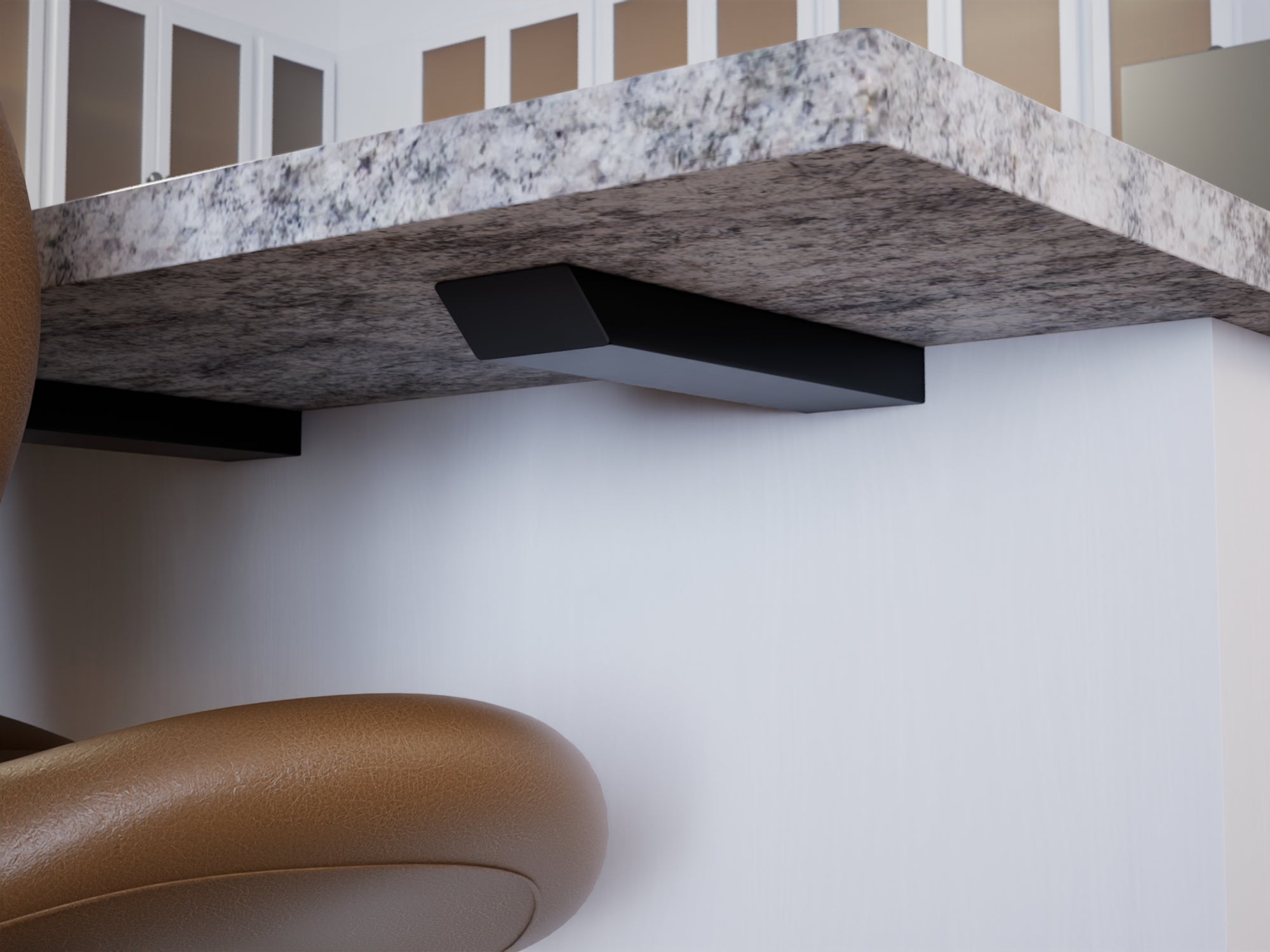 Industrial 1 inch Double Sided Island Support Bracket | Original ...