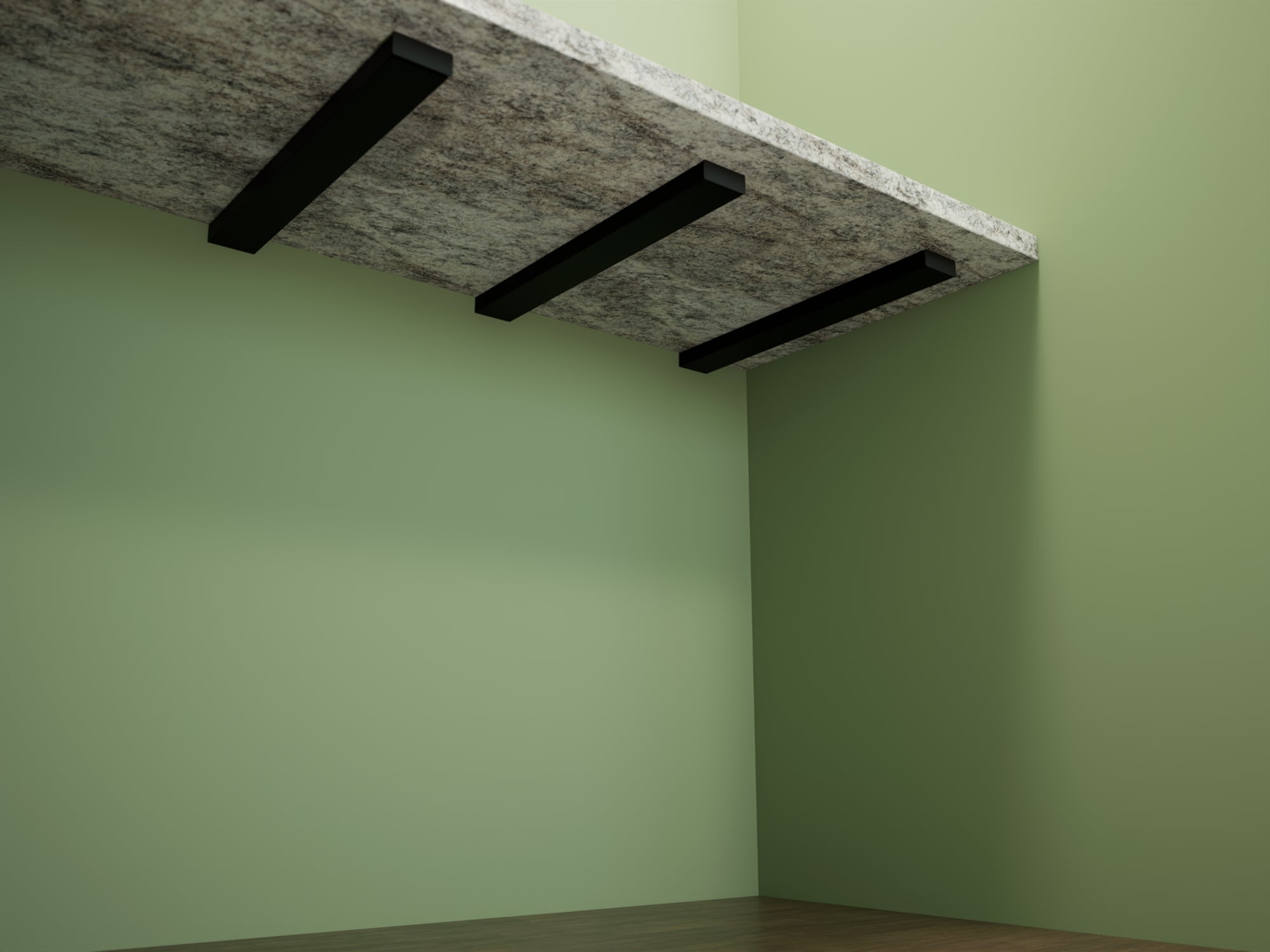 The Original Free Hanging Shelf Bracket™ | Floating Shelf Bracket - The ...