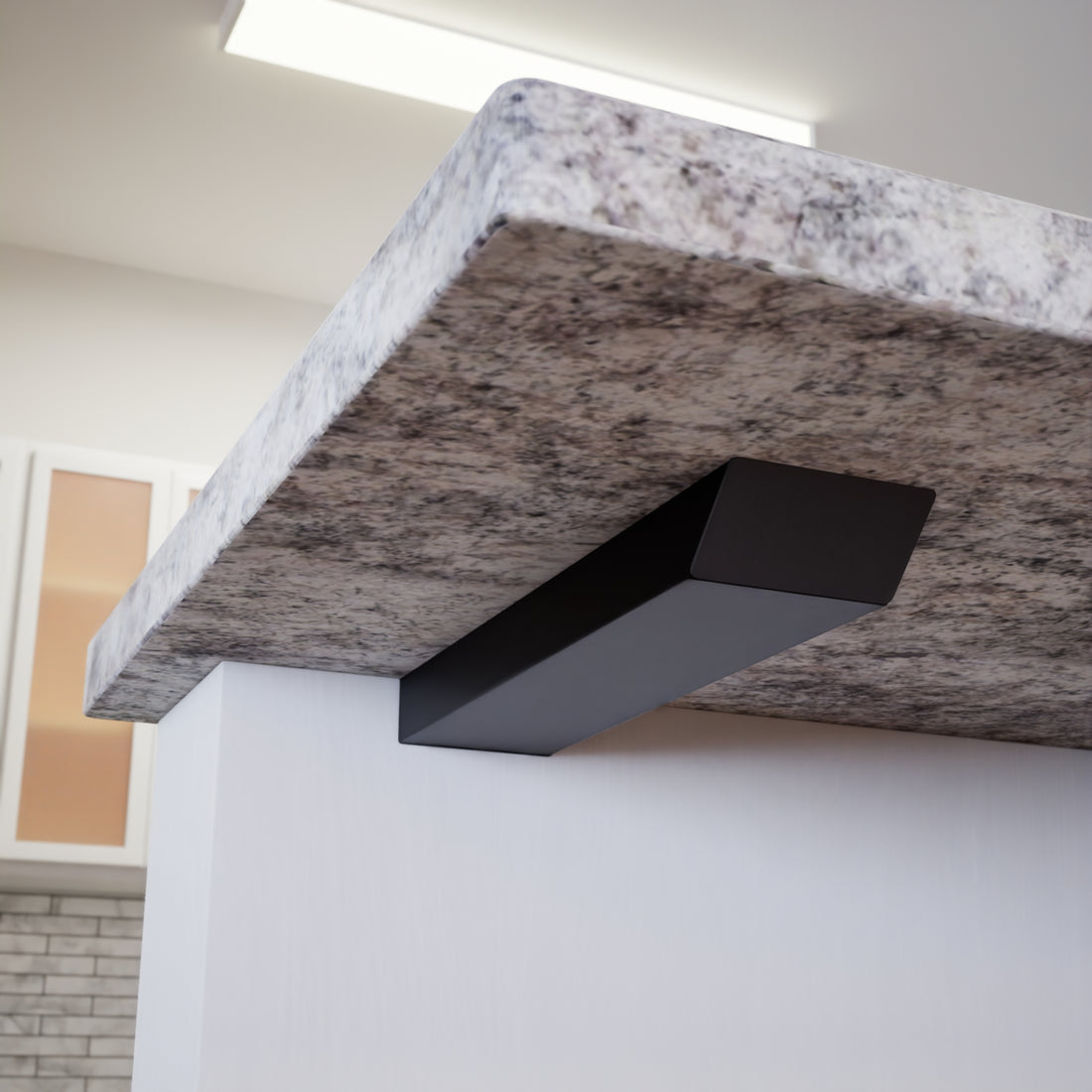 Knee Wall Countertop Support Bracket | Concealed Countertop Support ...