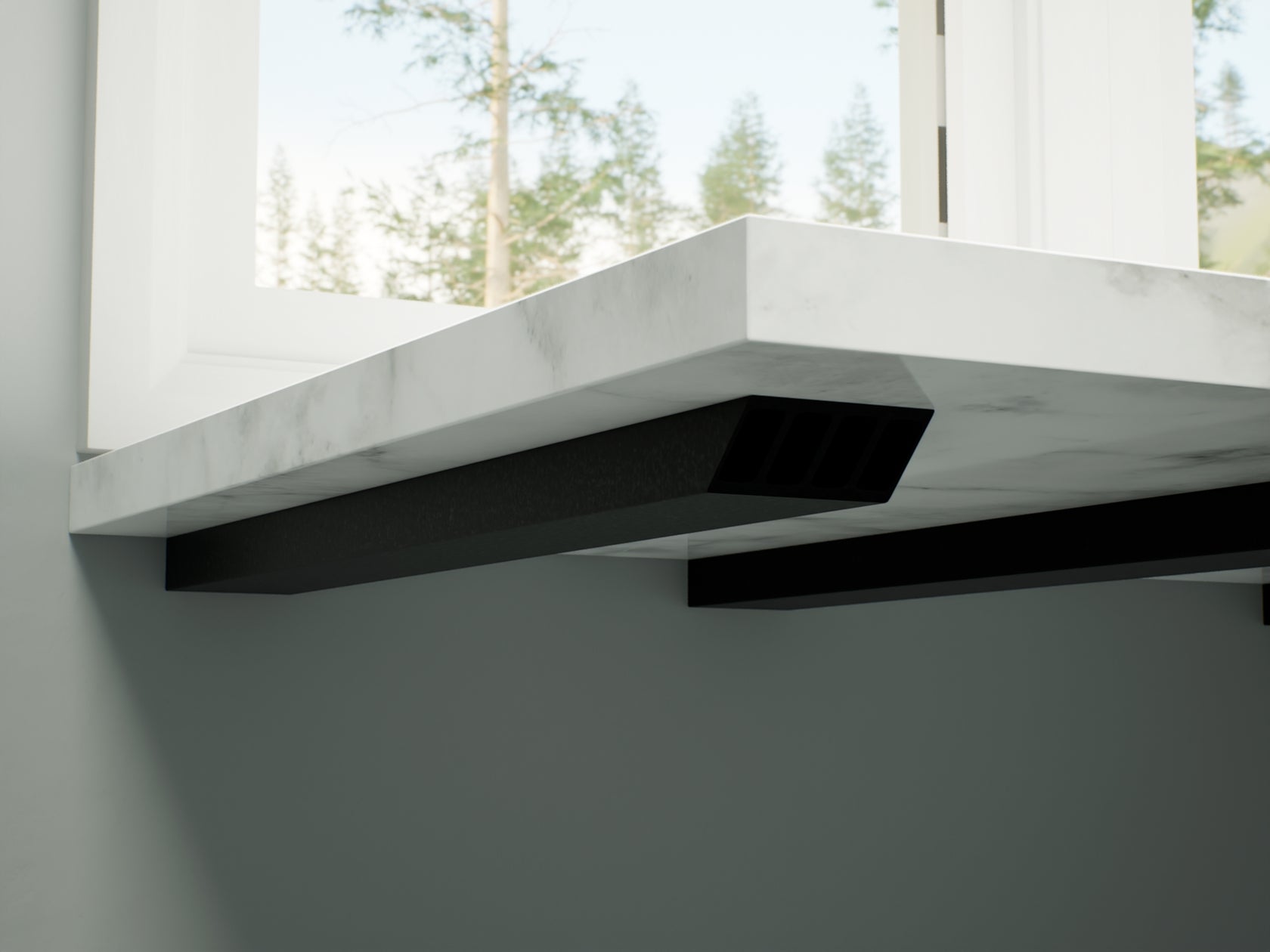 Introducing the Industrial Side Wall Free Hanging Shelf Bracket