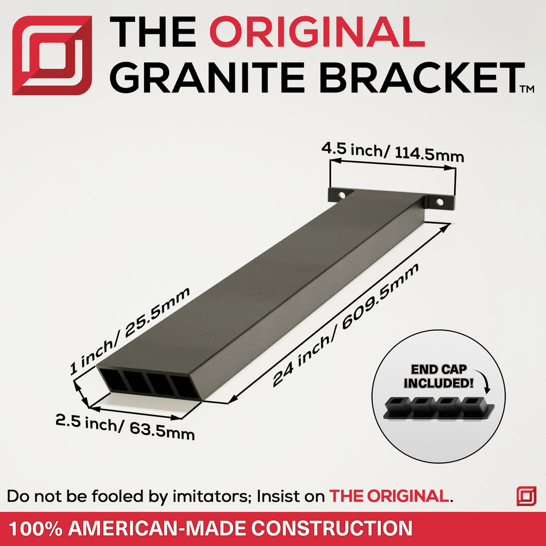 Hidden Island Support Bracket | Invisible Countertop Overhang Support ...