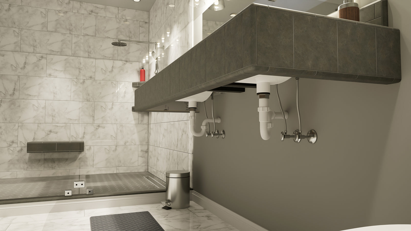 Vanity Brackets | The Original™ Floating Vanity Bracket | - The ...