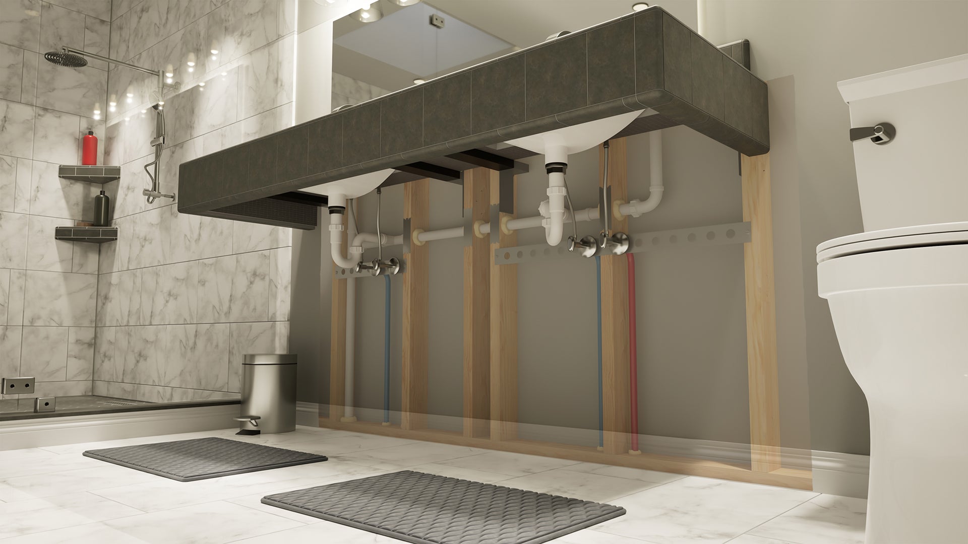 Vanity Brackets | The Original™ Floating Vanity Bracket | - The ...