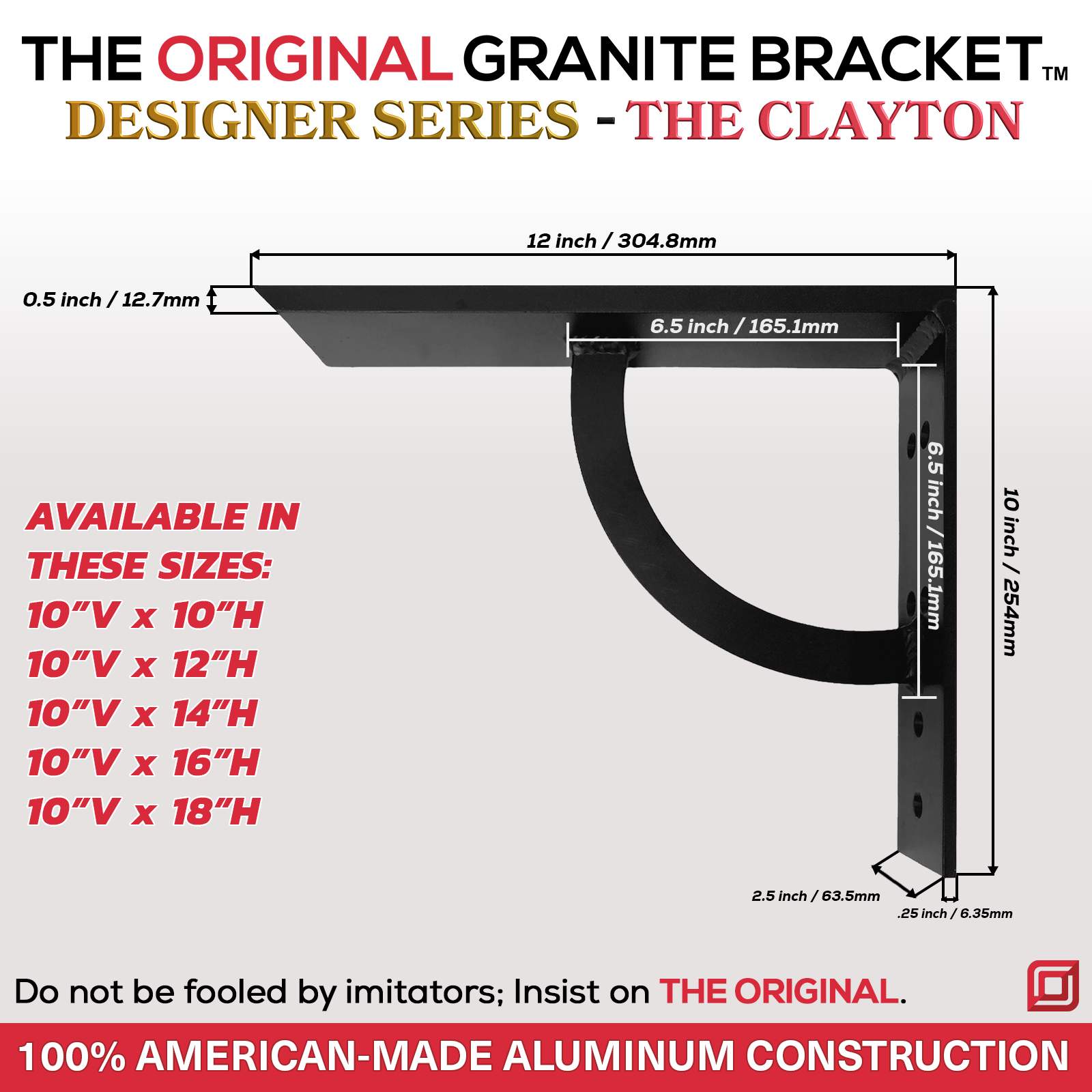 Decorative Bookshelf Brackets | The Designer Series Bracket | OGB ...