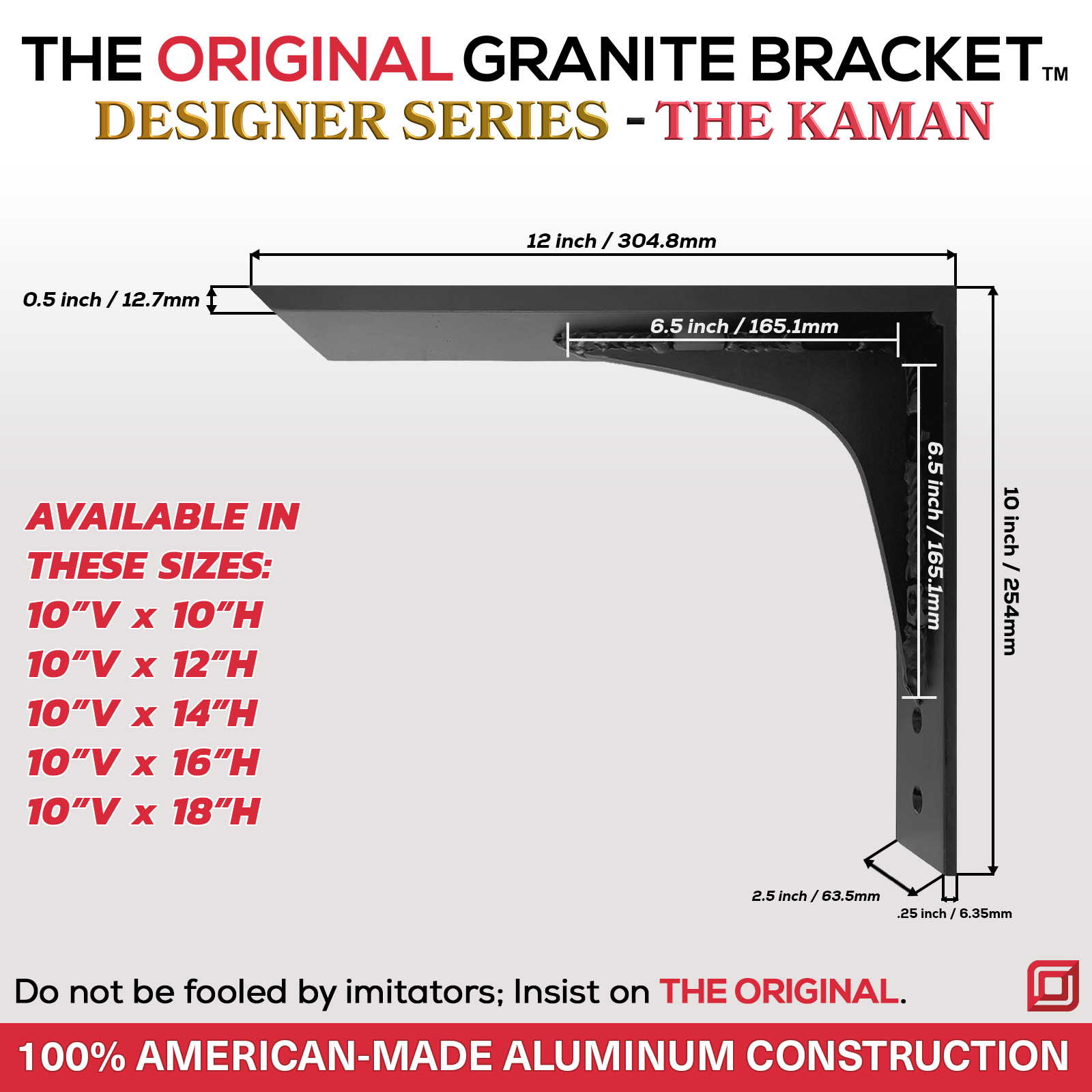 Decorative Bookshelf Brackets | The Designer Series Bracket | OGB ...