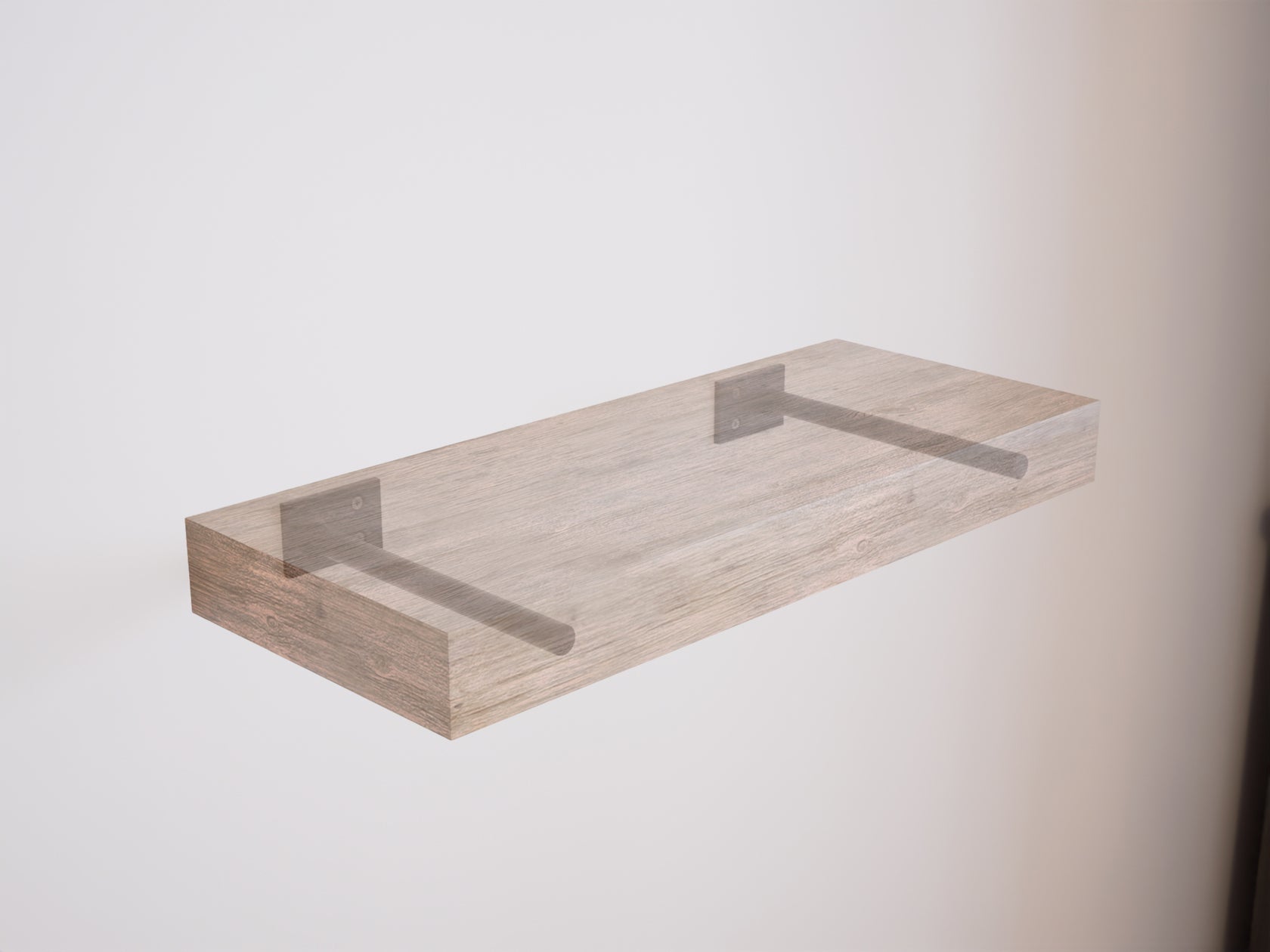 Storage Solution Brackets | Round Free Floating Shelf Brackets | OGB ...