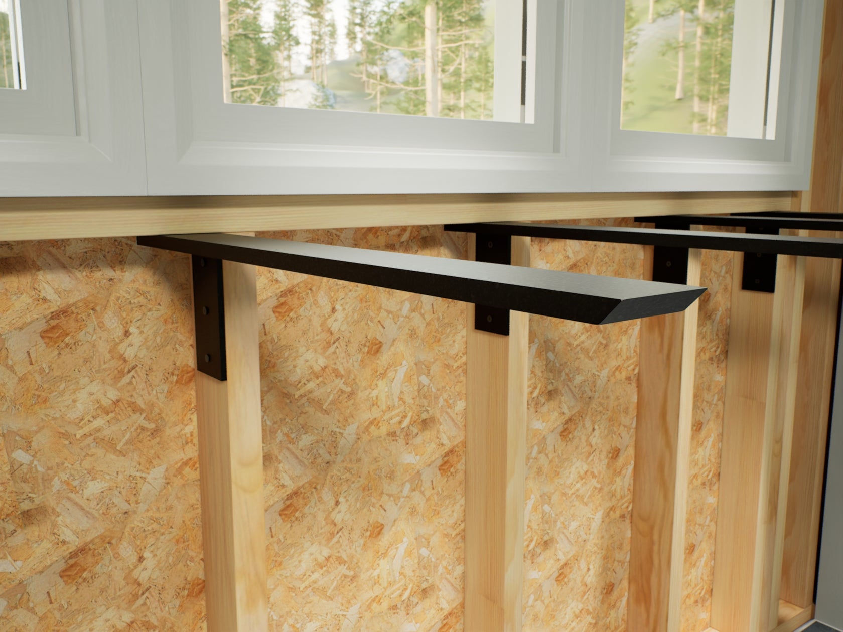 Side Wall Free Hanging Shelf Bracket | Buy today | OGB - The Original ...