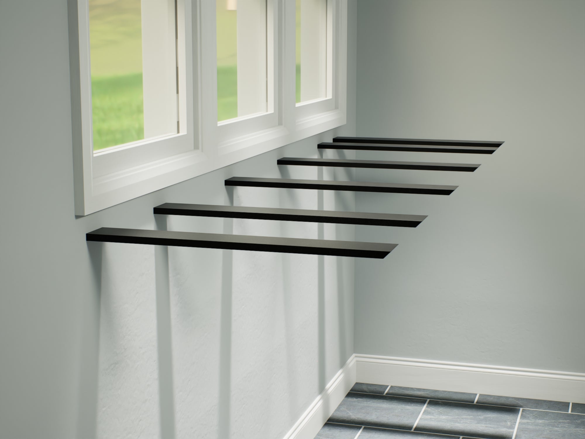 Side Wall Free Hanging Shelf Bracket | Buy today | OGB - The Original ...