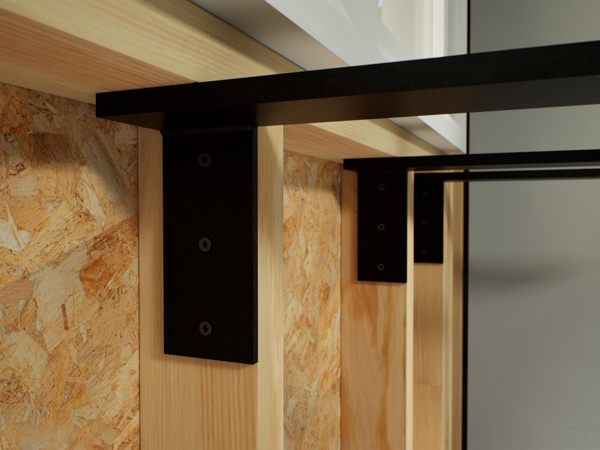 Side Wall Free Hanging Shelf Bracket | Buy today | OGB - The Original ...