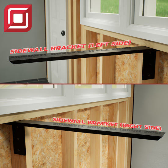 Side Wall Free Hanging Shelf Bracket | Buy today | OGB - The Original ...