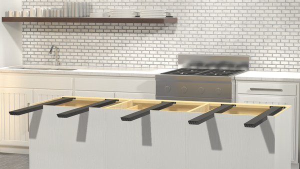 Hidden Island Industrial Support Bracket® – The Original Granite Bracket
