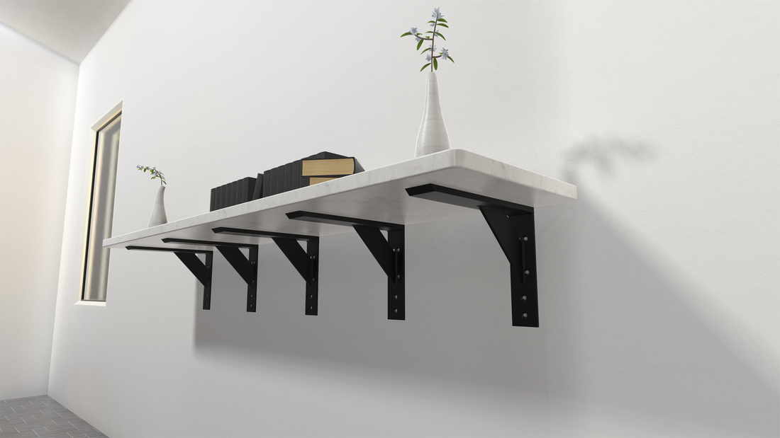 Large Shelf Bracket for Floating Shelves, Desks, and Countertops | OGB ...